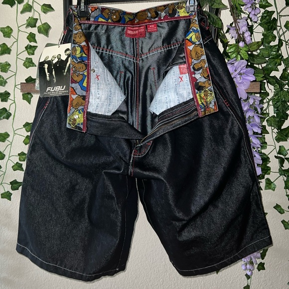 Platinum Fubu | Shorts | One Of A Kind Platinum Fubu Fat Albert Jorts ...
